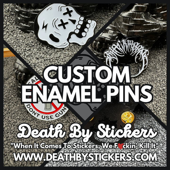 Death By Stickers - “When it comes to stickers, we f*cking kill it”