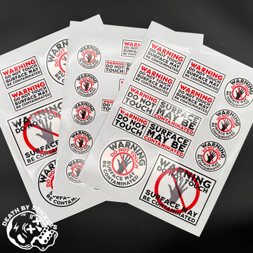 Death By Stickers - “When it comes to stickers, we f*cking kill it”