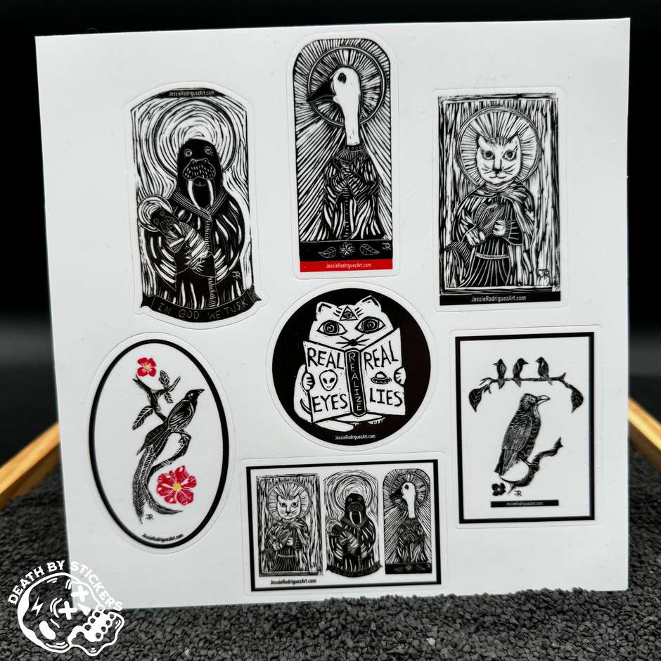 Death By Stickers - “When it comes to stickers, we f*cking kill it”