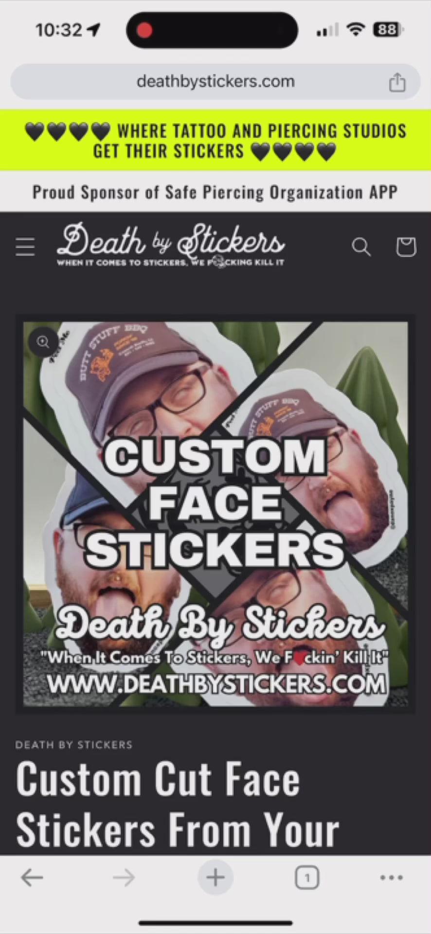 Stickers – Death By Stickers